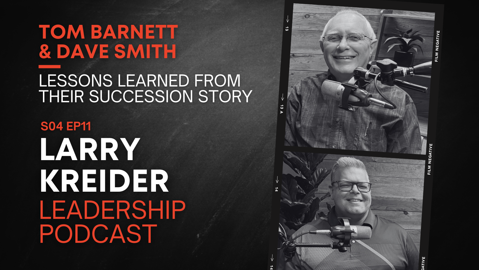 Tom Barnett and Dave Smith on Lessons Learned from Their Succession Journey - Larry Kreider